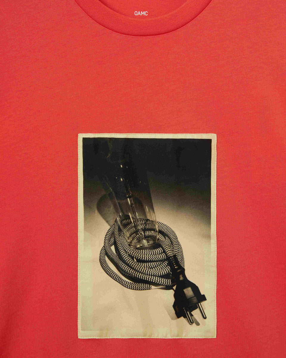 Plug T-Shirt in Dhalia | OAMC