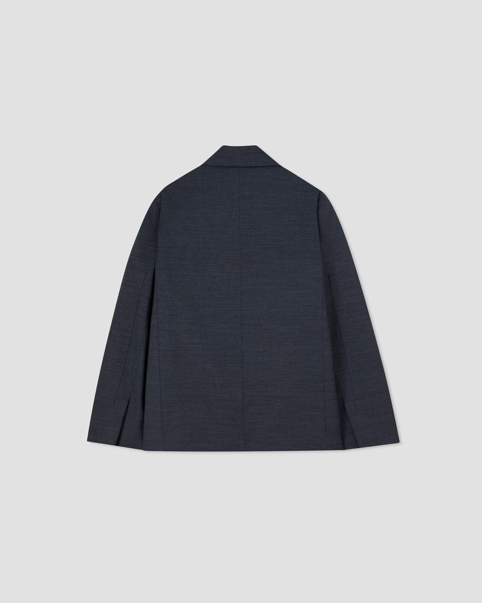 Lares Pockets Blazer in Blue | OAMC